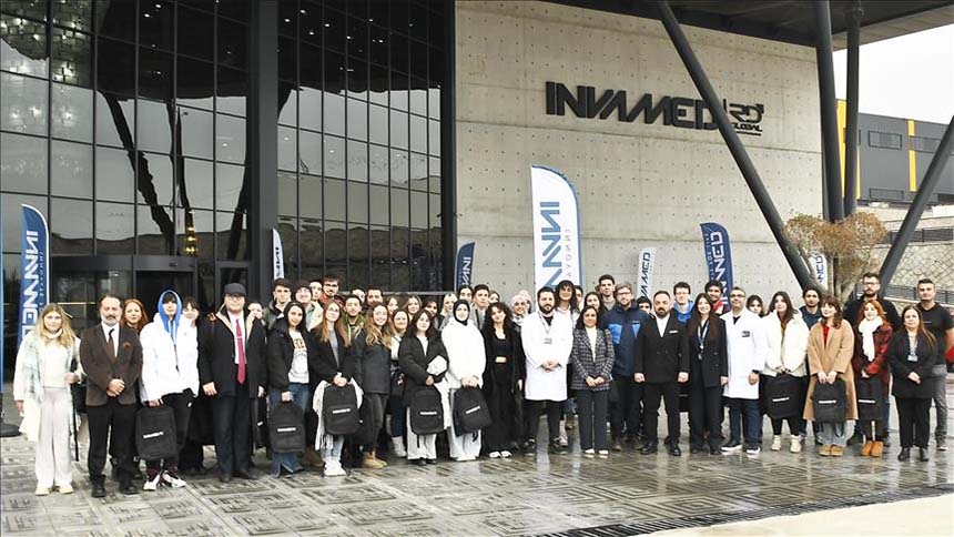 Üniversiteli öğrenciler Invamed Sağlık Üretim Kampüsü'nü ziyaret etti ...